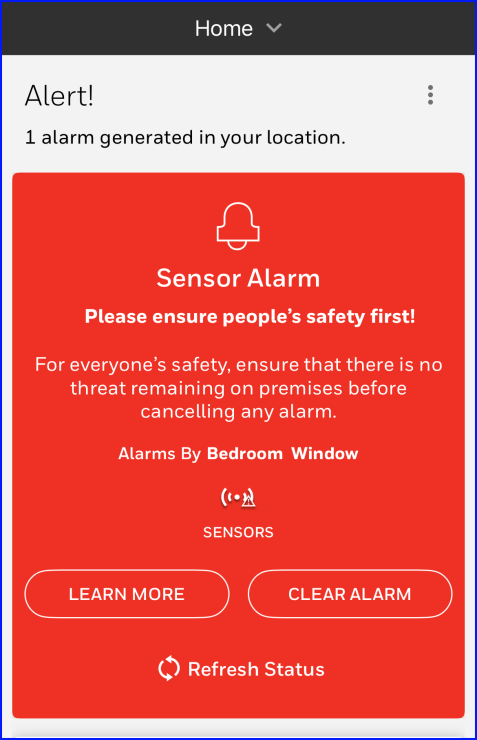 Can I silence or cancel alarms from Remote Services?