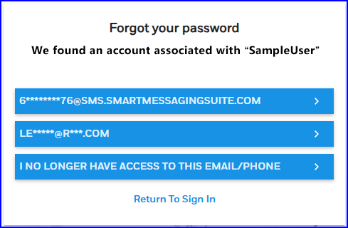 How do I fix a problem signing in on the website? (Recover user name ...
